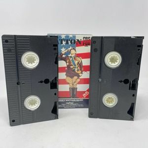 Twentieth Century Fox | Other | Patton Vhs 2 Tape Set 986 George C ...